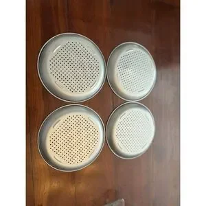 The Unbranded Brand | Kitchen | Set Of 4 Individual 7 Perforated Pizza ...